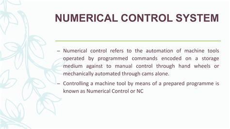 numerical controlled system basic fundamental pptx radio control