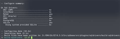 Qt MySQL 驱动编译安装 Xinfinty