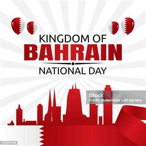 해피 바레인 국경일 벡터 일러스트 레이 션 인사말 카드 포스터 및 배너에 적합합니다 12월에 대한 스톡 벡터 아트 및 기타 이미지 12월 개념 개념과 주제 Istock