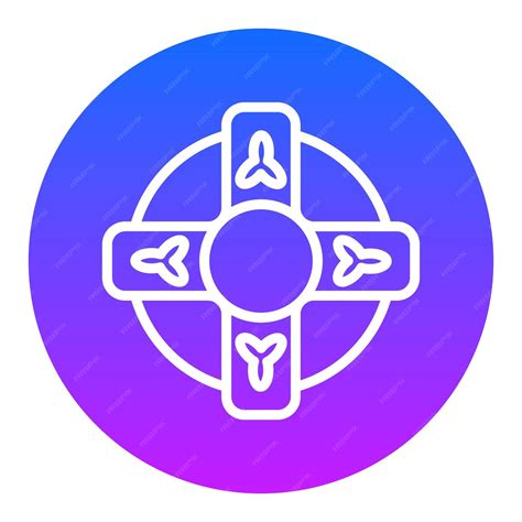 Premium Vector Celtic Font Vector Icons