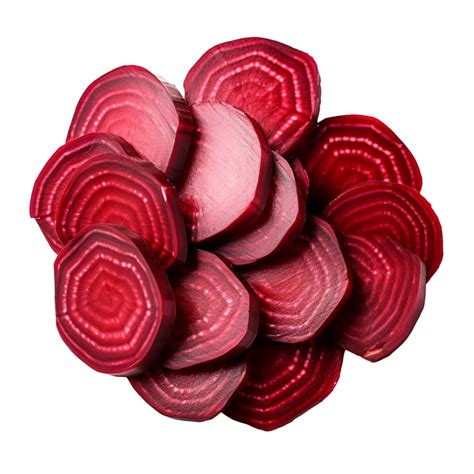 Beetroot Slices Isolated On Transparent Background 46497575 PNG