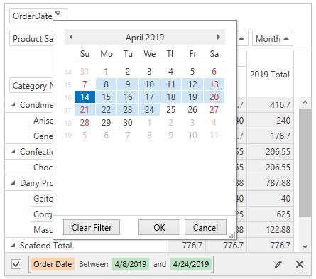 Filter Drop Down Wpf Controls Devexpress Documentation