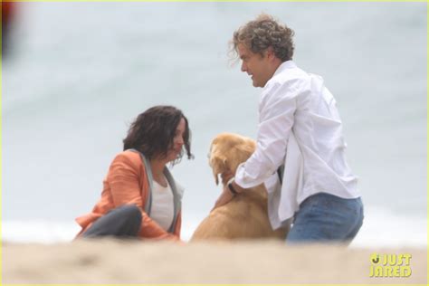 Joshua Jackson And Lizzy Caplan Hit The Beach To Film Fatal Attraction