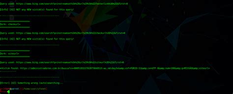 Auto Search Error Issue Epsylon Ufonet GitHub