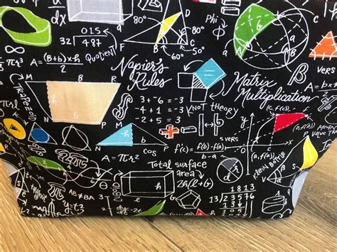 Maths Bag Maths Print Maths Pencil Case Maths T Etsy Uk