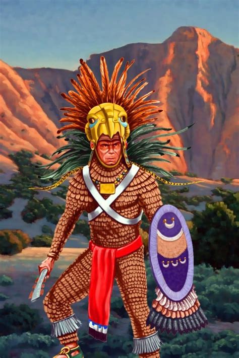 For Those Worried That An Aztec Hero Wouldnt Have Any Good Fashion