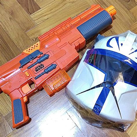 Nerf Gun Starwars Rebel Blaster And Clone Trooper Half Helmet Hobbies
