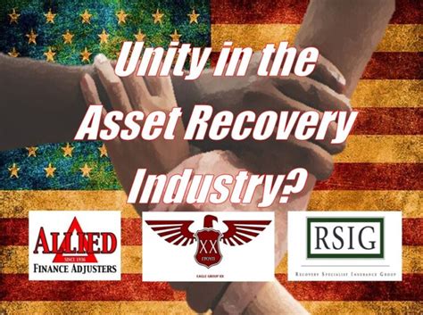 Unity In The Asset Recovery Industry Curepossession