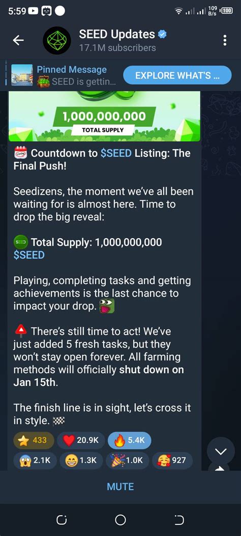 Telegram Bots 🤩telegram Platform Finally Seed Token Supply 1b👍partner Byokx Bybit Binance👍t