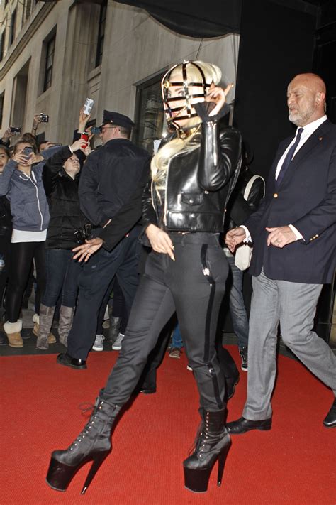 Lady Gaga Leaving Her Hotel In New York Hawtcelebs