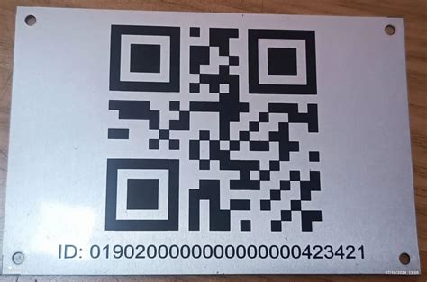 Qr Code On Metal At ₹ 18piece Qr Code Sticker In Vasai Virar Id