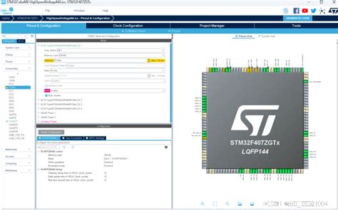 stm32f407与fpga之间的通讯 stm32f407 fsmc fpga csdn博客