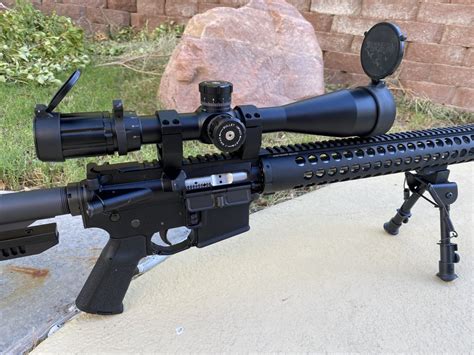 Wts Swfa 5 20x50 Hdffp Scope Seekins Precision Mount Nevada Shooters