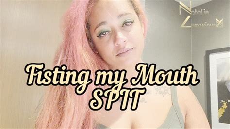 Fitting My Whole Hand In Mouth Spit Natalies Fetish Hell Clips4sale