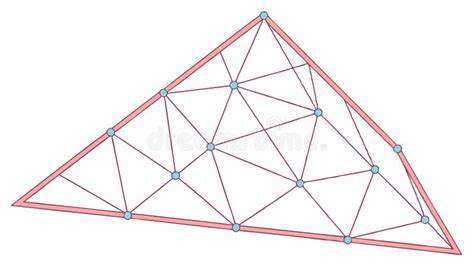 Geometric Wireframe Pyramid Structure Abstract 3d Design Art Vector Design Generative Ai Stock