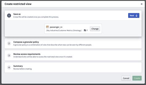 Concepts • Restricted Views • Palantir