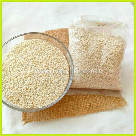 Jual Biji Wijen Putih 250 Gram Sesame Seeds Shopee Indonesia