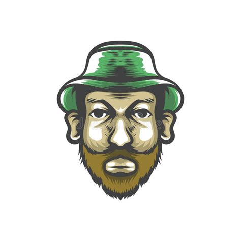 Man Mascot Stock Vector Illustration Of Graphic Young 274542490