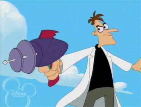 Image Doof With Inator Gun Png Villains Wiki Fandom Powered By Wikia