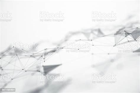 Abstract Particle Background Mess Networkfuturistic Plexus Array Big