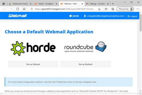 How To Setup HostGator Email ResearchParent Com
