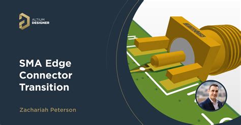 Sma Edge Connector Transitions In An Rf Pcb