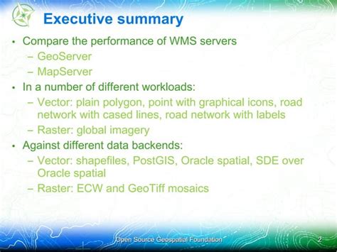 Teste De Performance De Wms Entre Geoserver E Mapserver Pdf