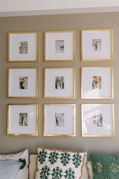 Stunning Gold Frames For Your Gallery Wall Lane Creatore Frame Wall