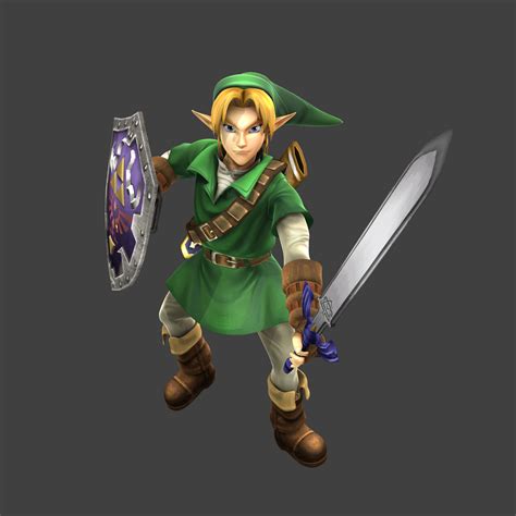 Adult Link Test Render By Nibroc Rock On DeviantArt