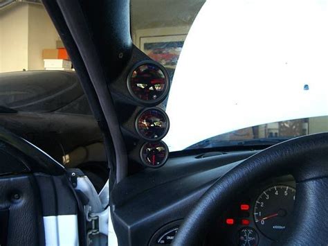 Glowshift Tinted 7 Color Gauges And A Pillar Pod