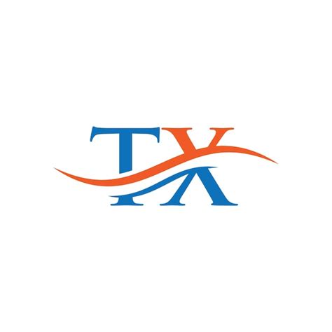 Tx Letter Linked Logo Para Negócios E Identidade Da Empresa Initial