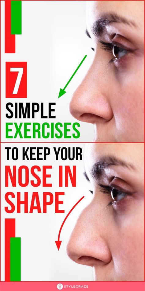 Best Nose Shape Exercise