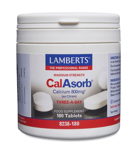 CalAsorb 180 tabletter - Näringsmedicinska Kliniken