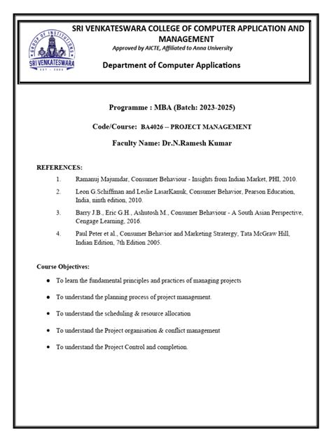 Project Management Lesson Plan Pdf Plagiarism