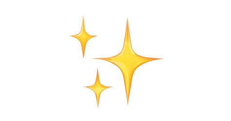 Sparkles Emoji — 4 Meanings Copy And Paste