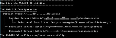 Solved Cannot Get The Webgis Configuration Esri Community