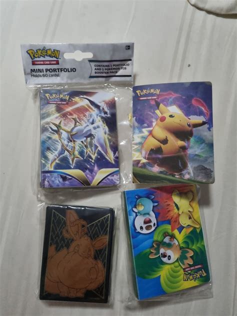 Pokemon Tcg Mini Binders Hobbies And Toys Toys And Games On Carousell
