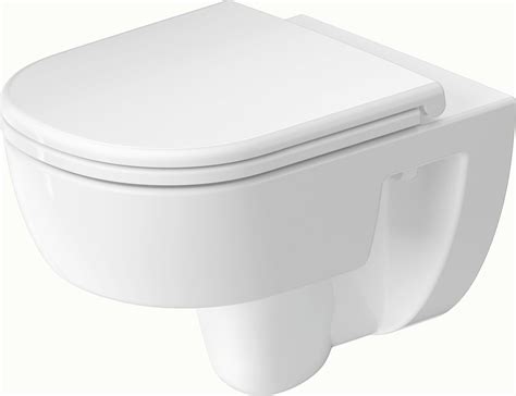 Wc Suspendu Duravit D Code Chasse Deau Basse Rimless 370x540x360mm