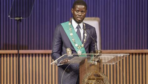 Bassirou Diomaye Faye Sworn In As Senegals New President