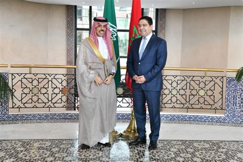 Snrt News بوريطة يستقبل نظيره السعودي