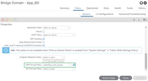 Igmp Snooping In Cisco Aci Explained And Configuration Learn Duty