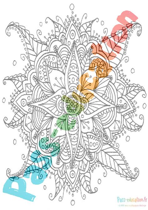 Coloriage mandala difficile gratuit téléchargez et imprimez des mandalas complexes pour enfants