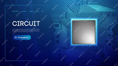 Premium Vector Isometric Microchip Artificial Intelligence Big Data
