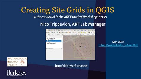 Creating Archaeological Site Grids In Qgis 3x Youtube