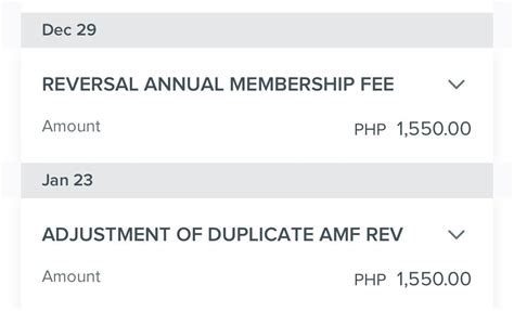 Annual Fee Reversal Bpi Cc R Phcreditcards