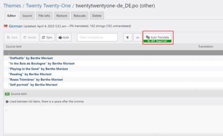 How To Translate A Plugin Or Theme Via Google Translate Widget
