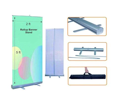 Durga Enterprises Aluminium Rollup Banner Standee EXPRESS X Feet