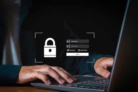 Premium Photo The System Authenticates The User With A Username And Password Cyber Security