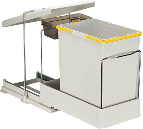 Pelikan Railed Plastic 20 Lt Garbage Bin In Cabinet Hepsiburada Global