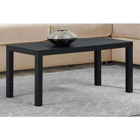Mainstays Parsons Coffee Table Black Matthews Auctioneers